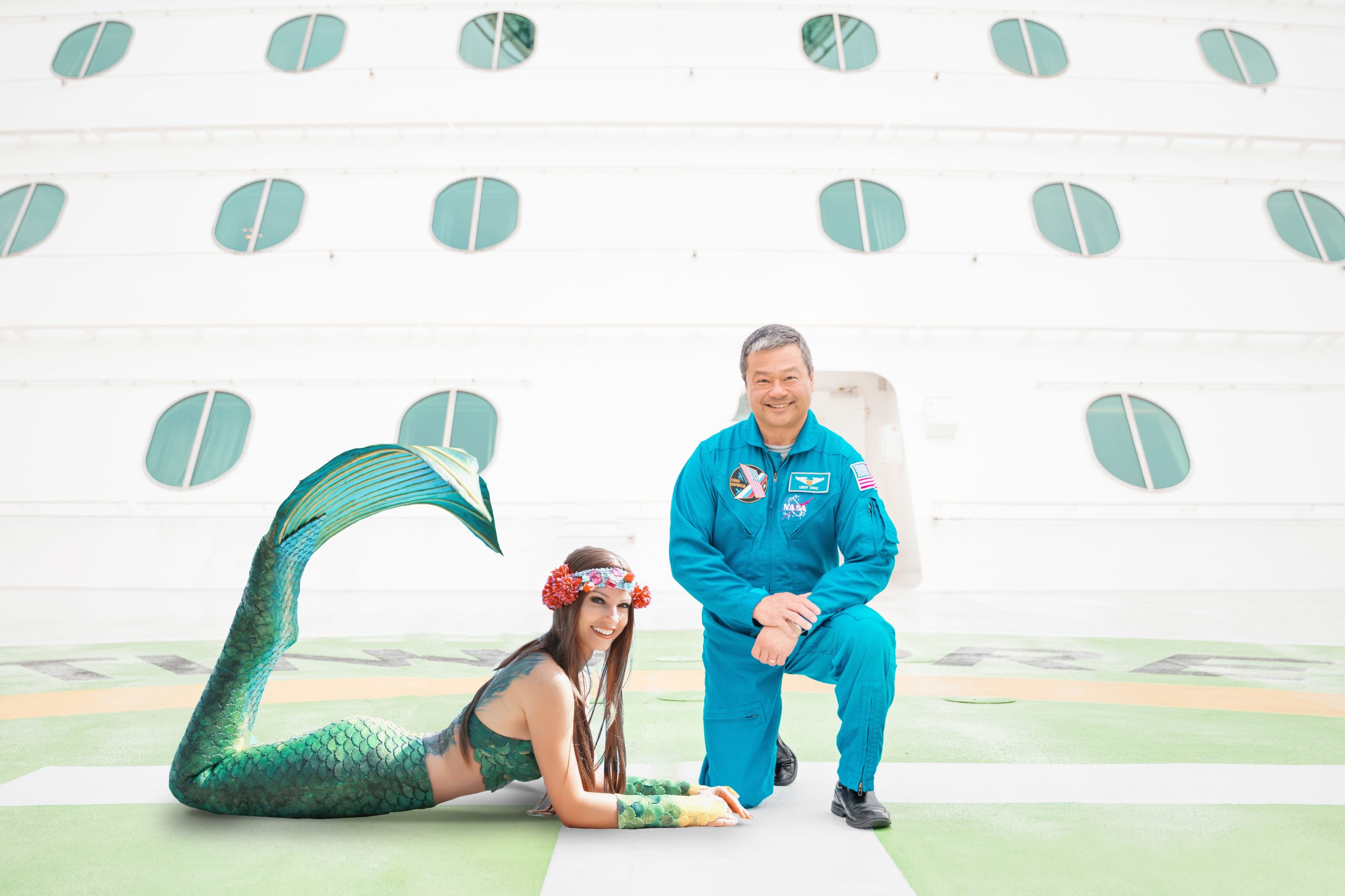 Mermaid and Astronaut Celebrate Chinese Valentine’s Day! | News Hub Asia