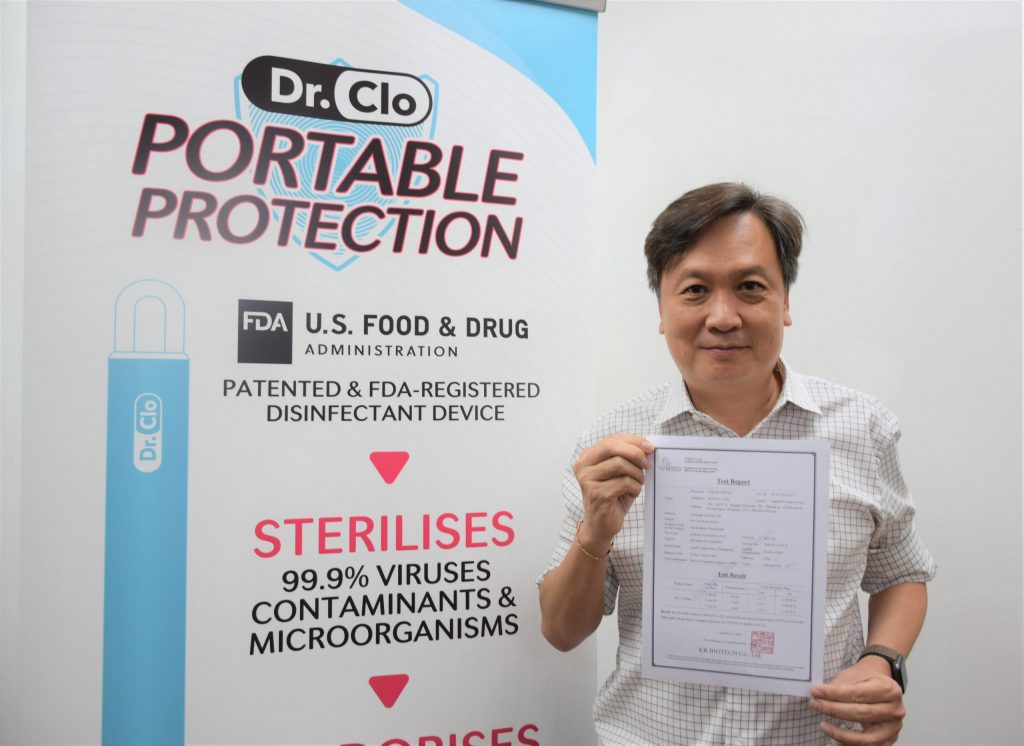 DR. CLO CERTIFIED EFFECTIVE AGAINST COVID-19 | News Hub Asia