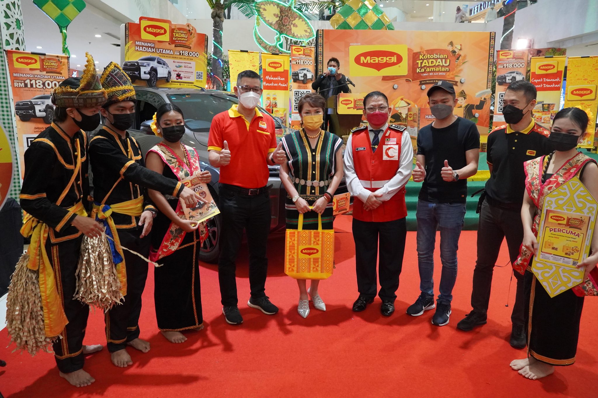 YB Datin Seri Panglima Cecilia Edwin Kitingan, and Datuk Asnan Yunus ...