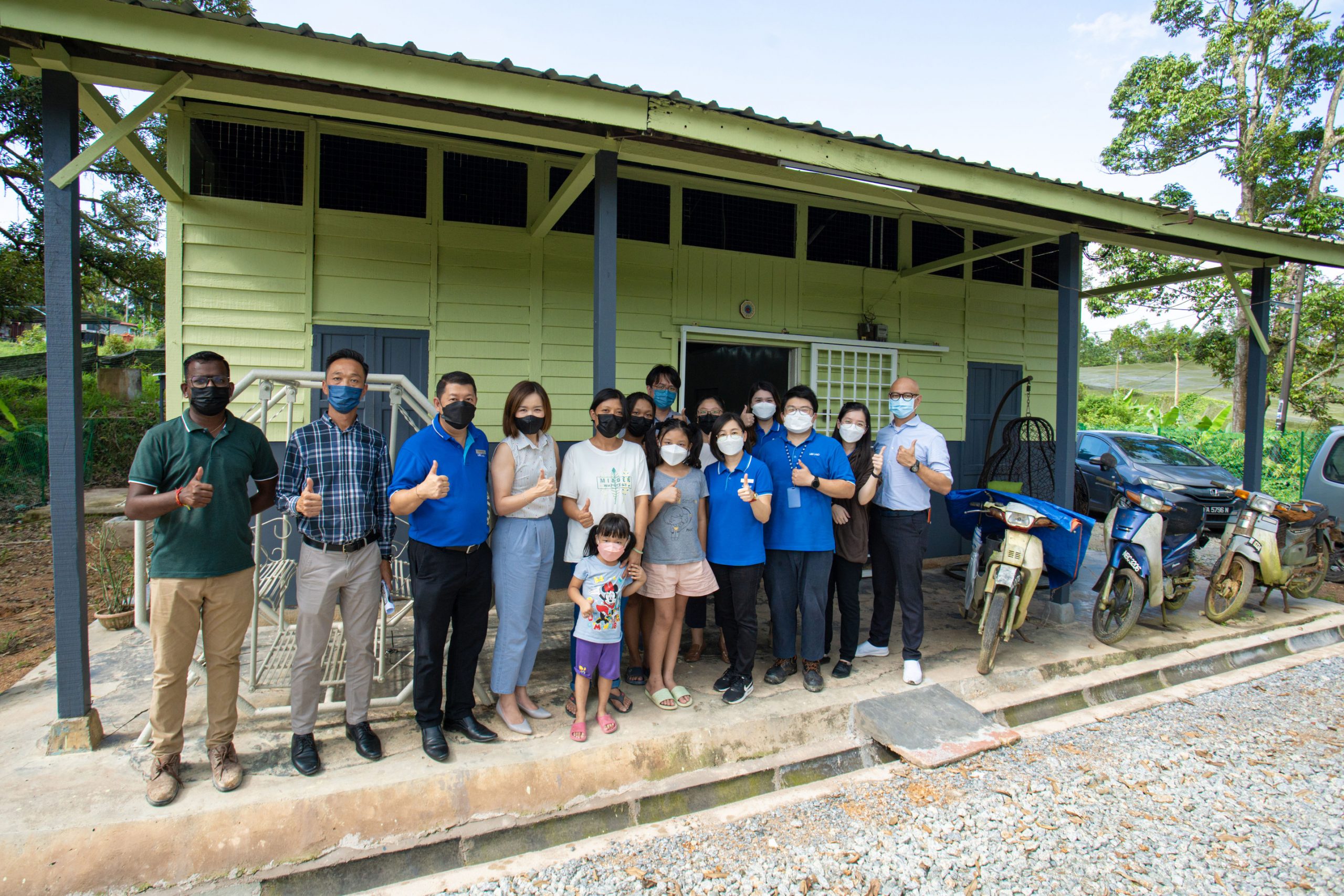 IJM Land renovates the home of an underprivileged family in Seremban ...
