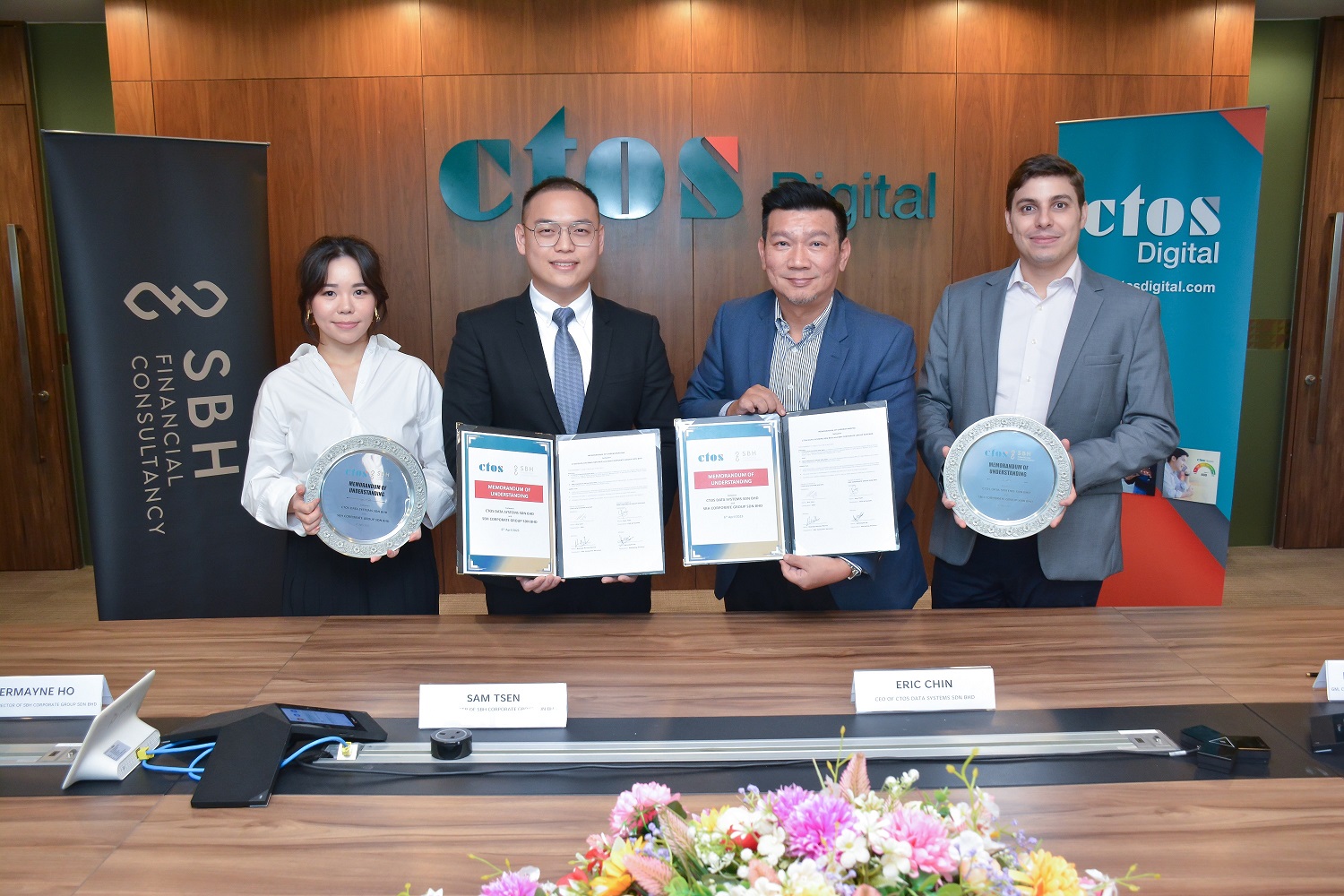 CTOS and SBH Financial Consultancy sign MOU to further financial ...