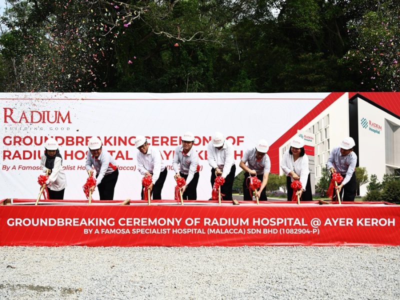 Radium breaks ground on first hospital in Melaka, expanding into ...